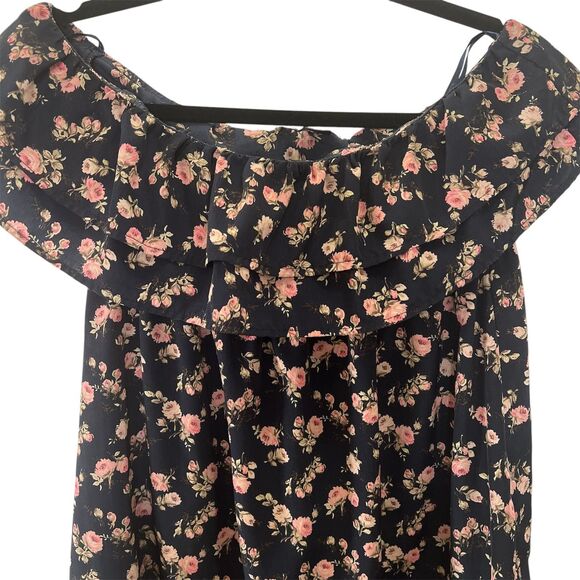 Rhapsody | Dresses | Rhapsody Ruffle Off The Shoulder Dress Size Large ...